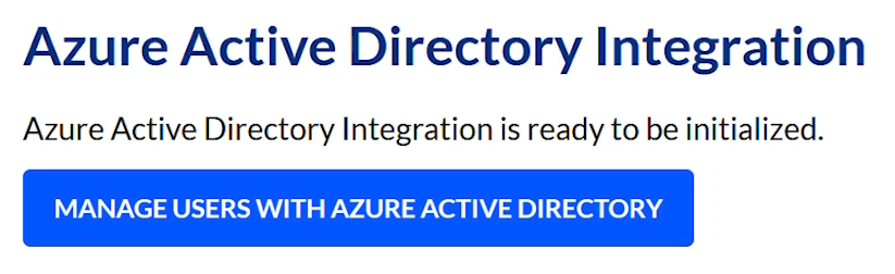 Set up an integration with Entra ID (former Azure AD)