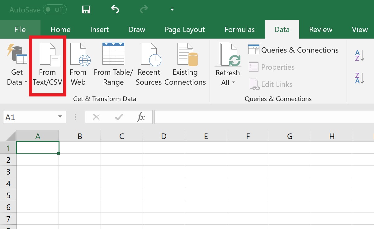 How to correctly open exported CSV files in Excel