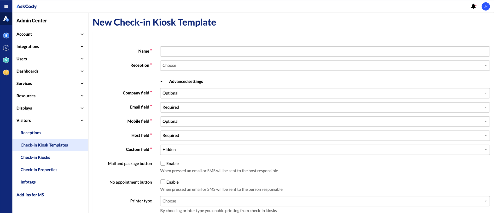 How to create a Visitor Check-in Kiosk
