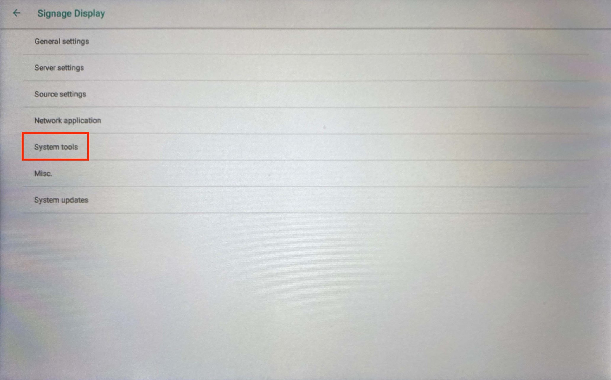 How to set up AskCody Displays on Philips 10BDL4551T