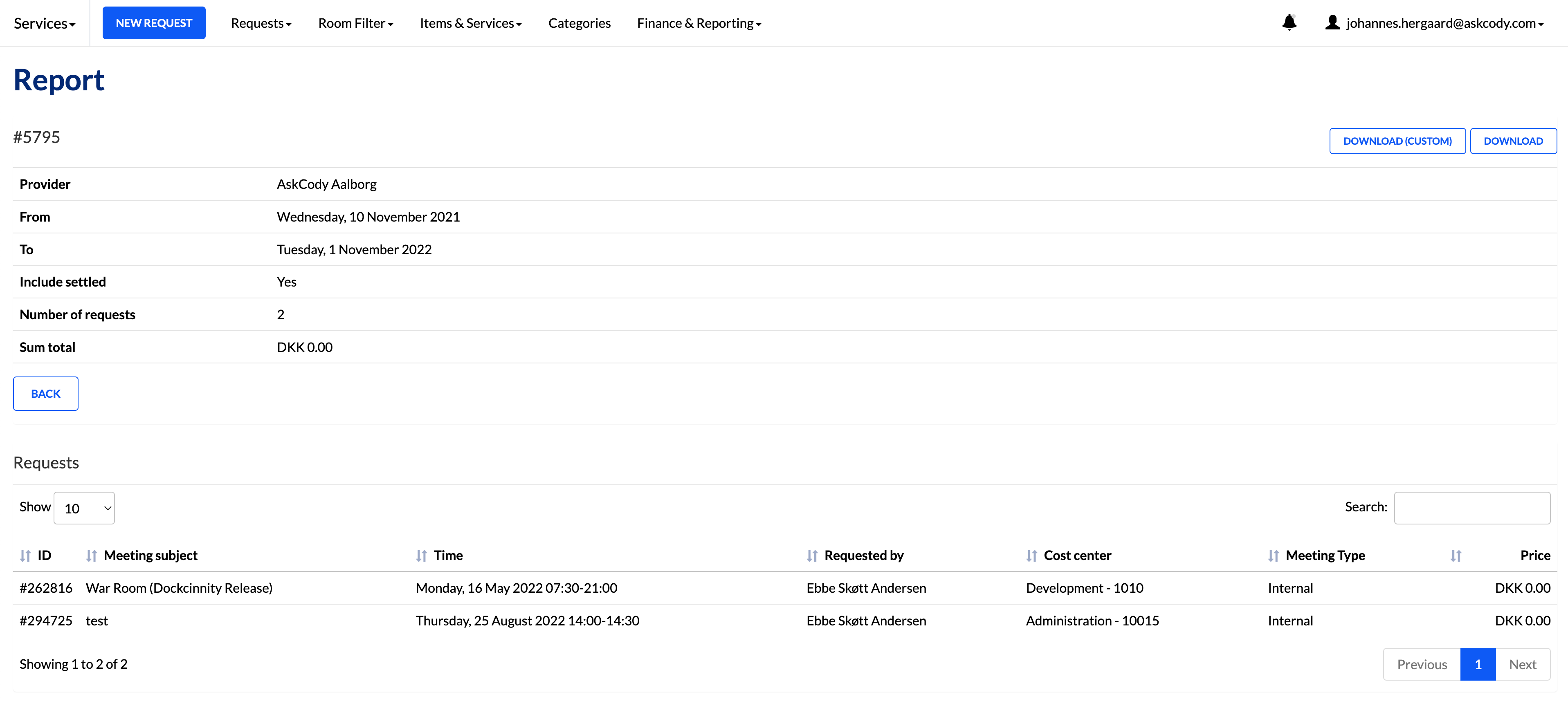 Getting started with Services